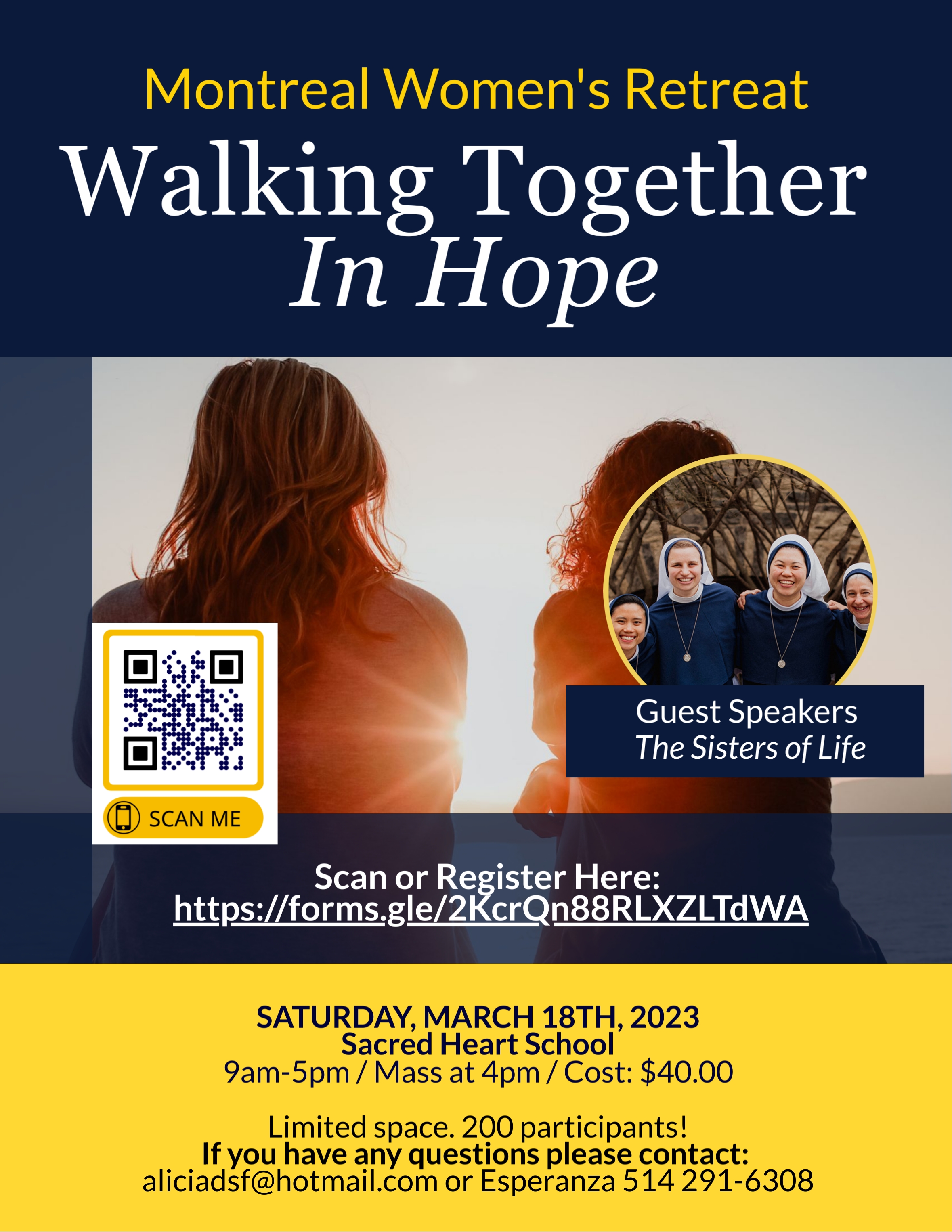 Walking Together in Hope, Women's Day Retreat | Diocese of Montreal